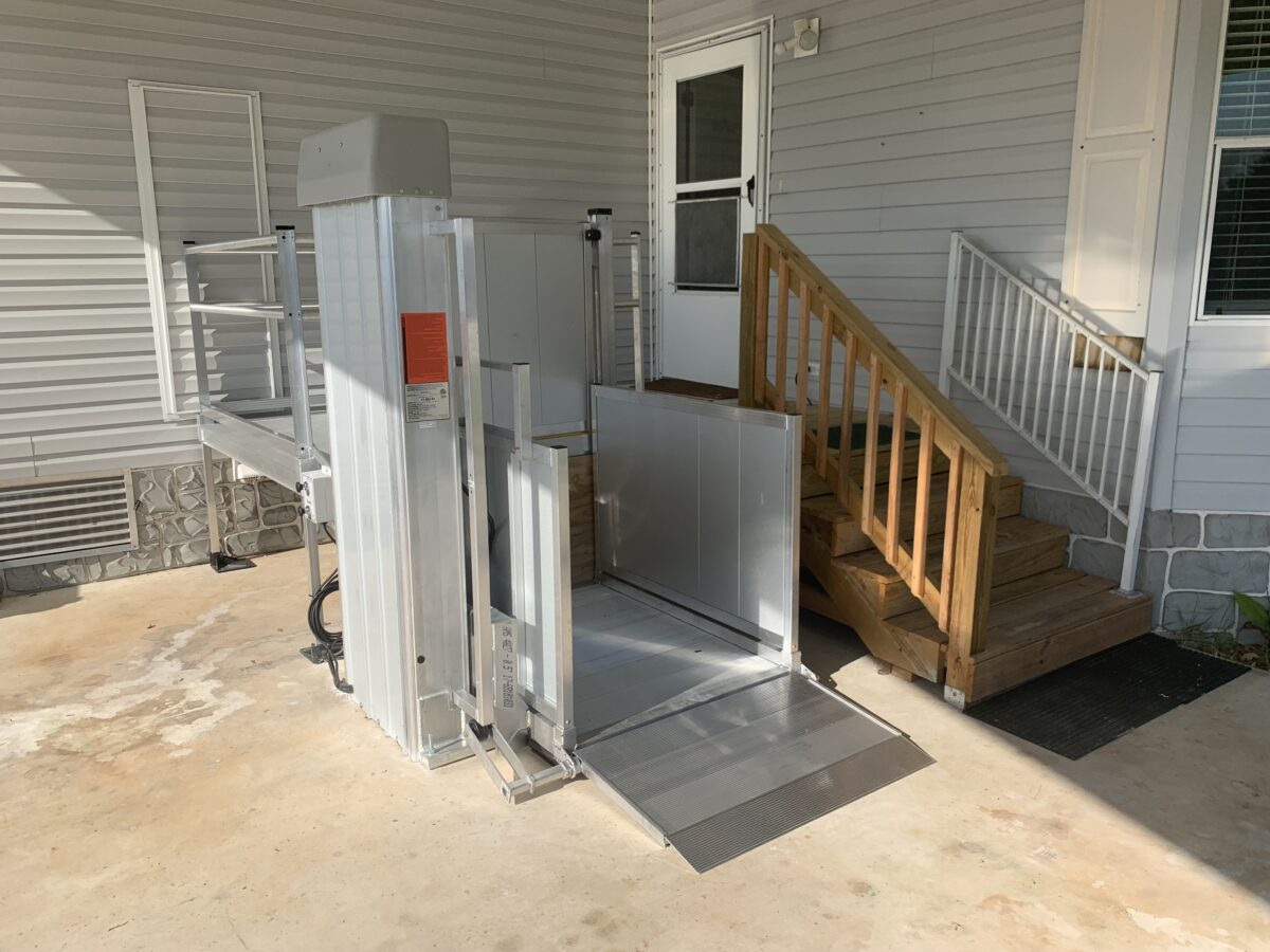 EZ Access Vertical Porch Lifts (VPL) - Florida Ramp and Lift